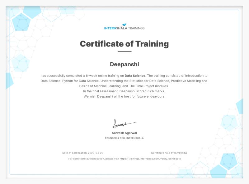 Deepanshi Sharma on LinkedIn: #datasciencejourney #continuouslearning # ... Deepanshi Sharma on LinkedIn: #datasciencejourney #continuouslearning # ...