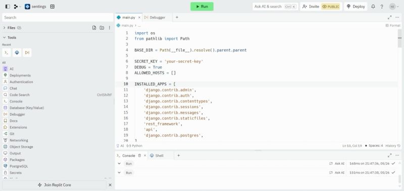 NERLIN MAKAYA NSIMBA on LinkedIn: Setting up the Django backend project ... NERLIN MAKAYA NSIMBA on LinkedIn: Setting up the Django backend project ...