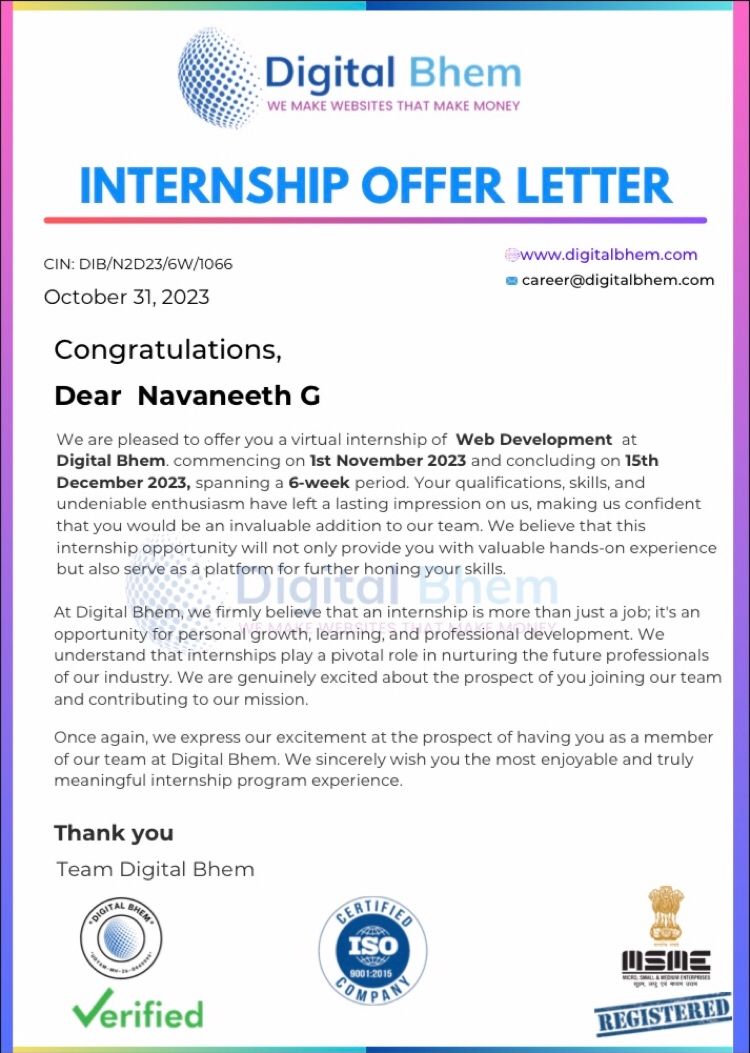 Navaneeth G on LinkedIn: #digitalbhem Navaneeth G on LinkedIn: #digitalbhem