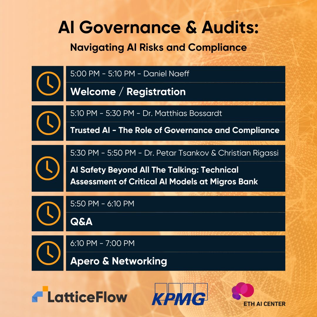 LatticeFlow AI on LinkedIn: #aicompliance #aigovernance #networkingevent LatticeFlow AI on LinkedIn: #aicompliance #aigovernance #networkingevent