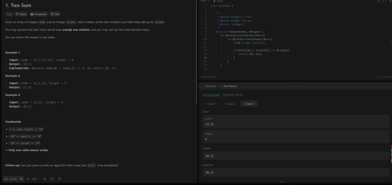 Ian Njuguna on LinkedIn: #leetcode #twosum #codingmilestone #challengesmet Ian Njuguna on LinkedIn: #leetcode #twosum #codingmilestone #challengesmet