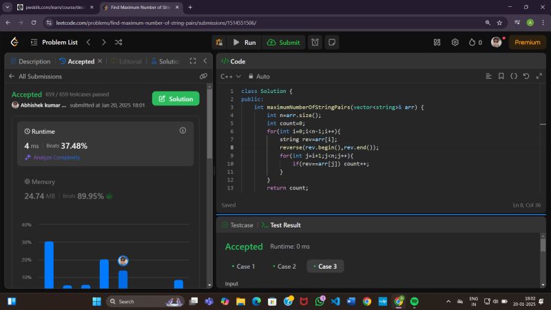 #leetcode #dsa #problemsolving #codingchallenge #learningjourney ... #leetcode #dsa #problemsolving #codingchallenge #learningjourney ...