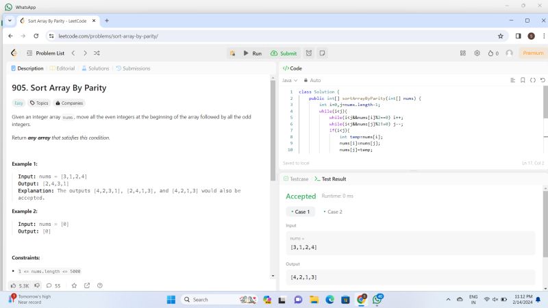Somil Watts on LinkedIn: #dsachallenge #leetcode ... Somil Watts on LinkedIn: #dsachallenge #leetcode ...