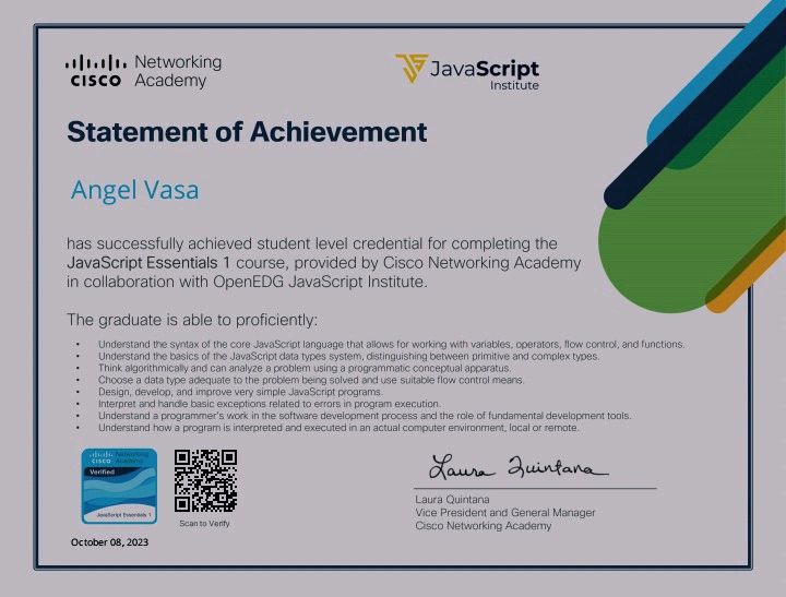 Angel Vasa on LinkedIn: #javascript #cisco Angel Vasa on LinkedIn: #javascript #cisco