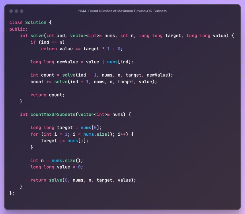 Manish Srivastav on LinkedIn: #leetcode #bitwiseoperations #recursion # ... Manish Srivastav on LinkedIn: #leetcode #bitwiseoperations #recursion # ...