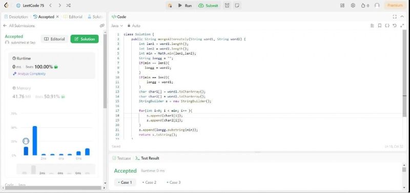 Vishali Sundar on LinkedIn: #leetcode #problemsloving #skillbuilding Vishali Sundar on LinkedIn: #leetcode #problemsloving #skillbuilding