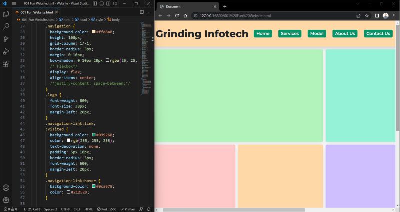Akarsh Rajput on LinkedIn: #css #css3 #cssgrid #flexbox Akarsh Rajput on LinkedIn: #css #css3 #cssgrid #flexbox