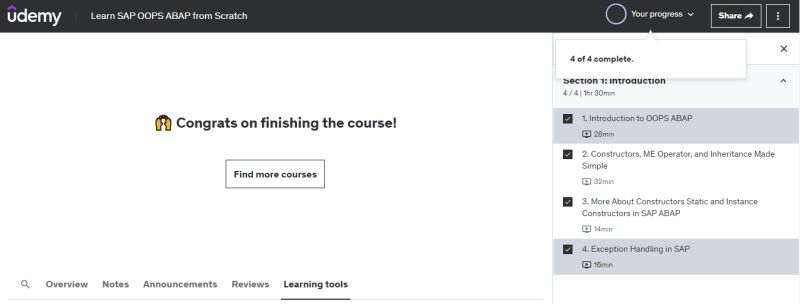 Tahir Mehmood Awan on LinkedIn: #sap #abap #oop #udemy #learning # ... Tahir Mehmood Awan on LinkedIn: #sap #abap #oop #udemy #learning # ...