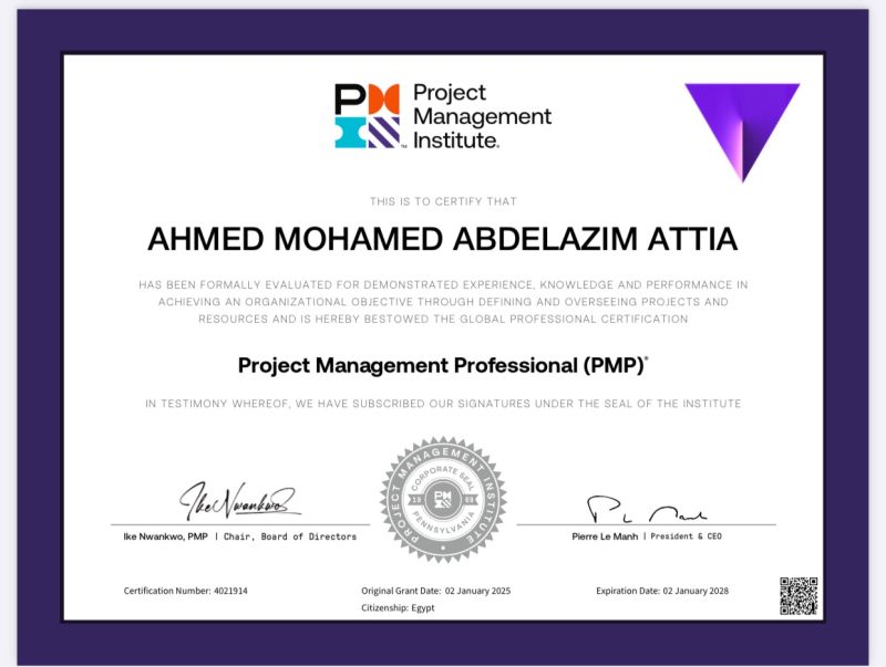 Ahmed Abdelazeem, CSCP, PMP on LinkedIn: #pmp #projectmanagement # ... Ahmed Abdelazeem, CSCP, PMP on LinkedIn: #pmp #projectmanagement # ...