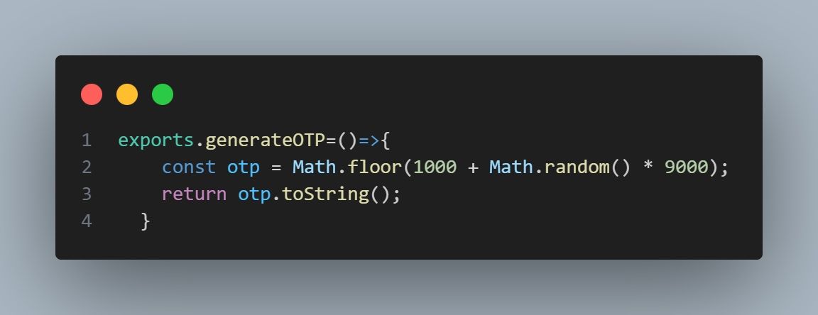 Suraj Singhal on LinkedIn: #javascript #nodejs #coding #otp # ... Suraj Singhal on LinkedIn: #javascript #nodejs #coding #otp # ...