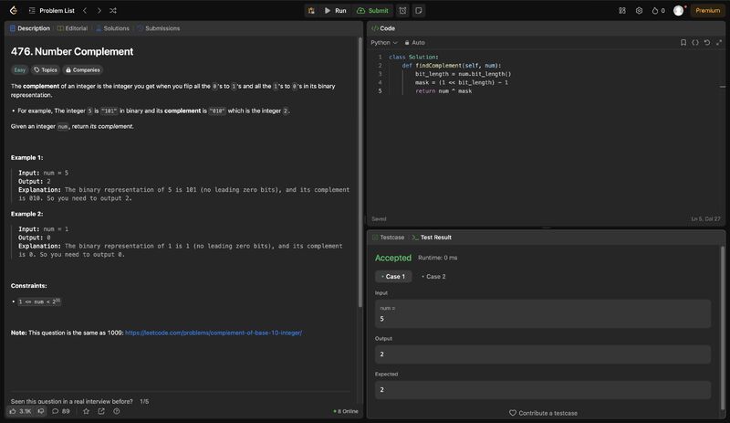 #paruluniversity #bytexl #leetcode #bitmanipulation #python… | Harika ... #paruluniversity #bytexl #leetcode #bitmanipulation #python… | Harika ...