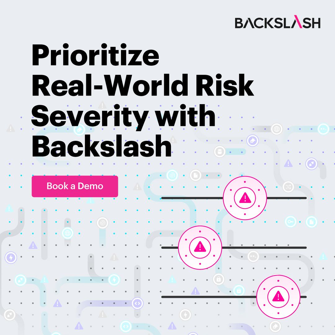 Backslash Security on LinkedIn: #appsec #backslashsecurity Backslash Security on LinkedIn: #appsec #backslashsecurity
