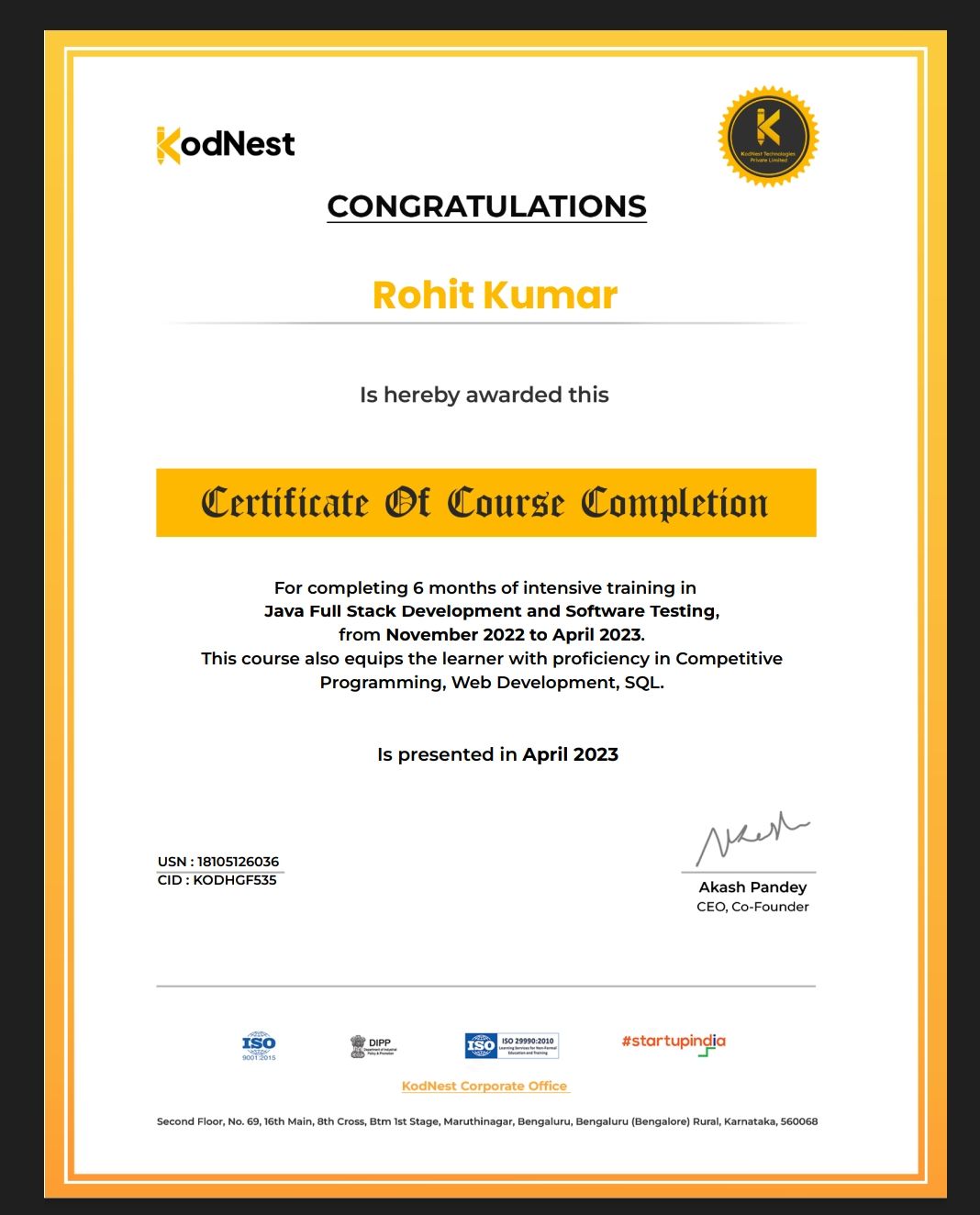 #kodnest #javafullstackdeveloper #java #python #webdevelopment #sql # ... #kodnest #javafullstackdeveloper #java #python #webdevelopment #sql # ...