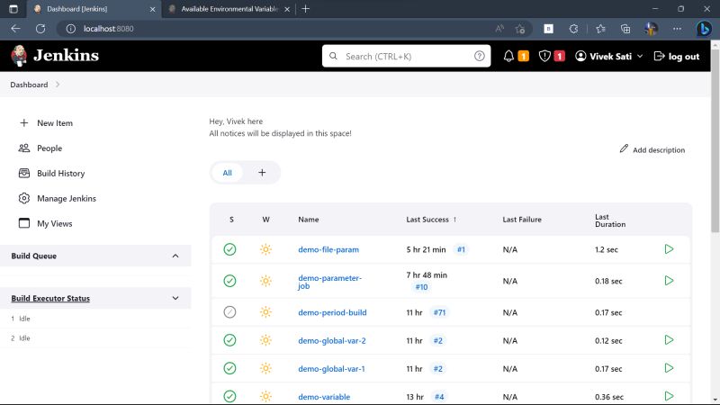 Vivek Sati on LinkedIn: #100daysofcode #jenkins #devops #90daysofdevops ... Vivek Sati on LinkedIn: #100daysofcode #jenkins #devops #90daysofdevops ...