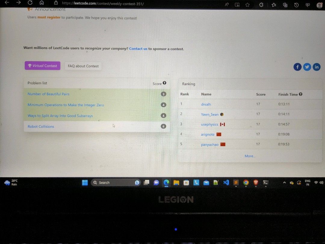 Ritik Kumar on LinkedIn: #leetcode #coding #dsa #problemsolving # ... Ritik Kumar on LinkedIn: #leetcode #coding #dsa #problemsolving # ...