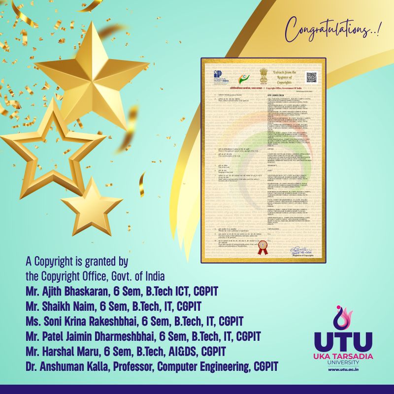 Anshuman Kalla on LinkedIn: #connections #copyright #ipr #cgpit #utu # ... Anshuman Kalla on LinkedIn: #connections #copyright #ipr #cgpit #utu # ...