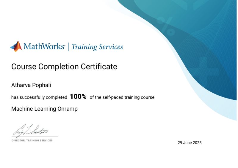 Atharva Pophali on LinkedIn: Hello Guys today I completed the Machine ... Atharva Pophali on LinkedIn: Hello Guys today I completed the Machine ...