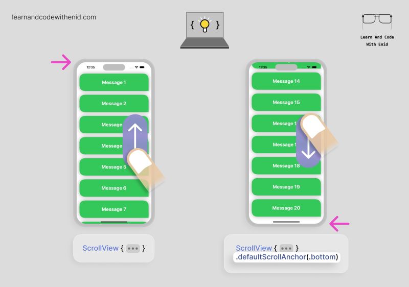Learn And Code With Enid on LinkedIn: SwiftUI Tip💡 The ... Learn And Code With Enid on LinkedIn: SwiftUI Tip💡 The ...