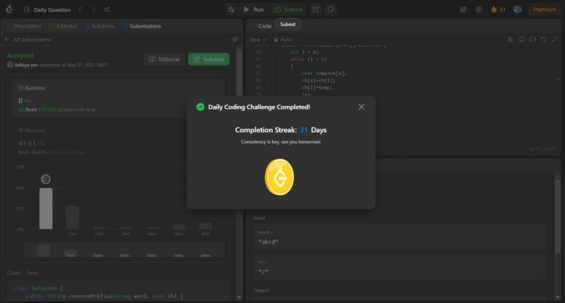 #leetcodechalleng #string #problem | om lathiya #leetcodechalleng #string #problem | om lathiya