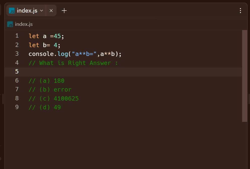 Ajmal Saee on LinkedIn: #javascript #developer #quiz Ajmal Saee on LinkedIn: #javascript #developer #quiz