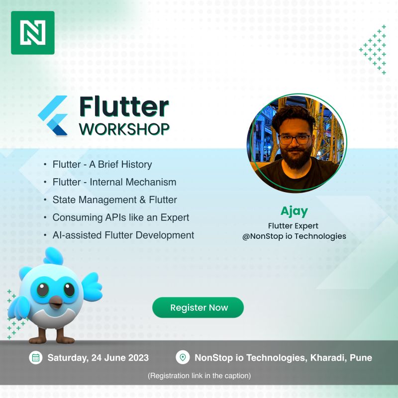 NonStop io Technologies on LinkedIn: #flutter #flutterworkshop #flutter ... NonStop io Technologies on LinkedIn: #flutter #flutterworkshop #flutter ...