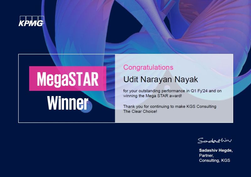 Udit Narayan Nayak on LinkedIn: #kpmg #resourcemanagement Udit Narayan Nayak on LinkedIn: #kpmg #resourcemanagement