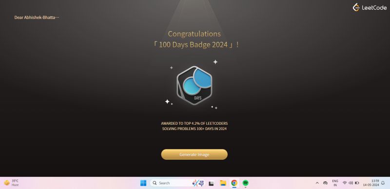 Abhishek Bhattacharya on LinkedIn: #consistency #dedication #leetcode # ... Abhishek Bhattacharya on LinkedIn: #consistency #dedication #leetcode # ...