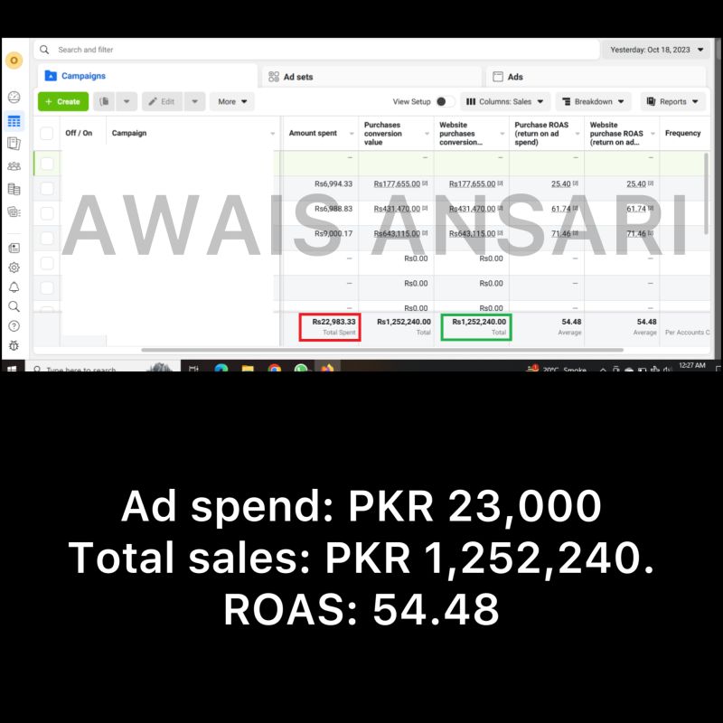 How we drove sales for our client PKR 1.25M | Muhammad Awais Ansari ... How we drove sales for our client PKR 1.25M | Muhammad Awais Ansari ...