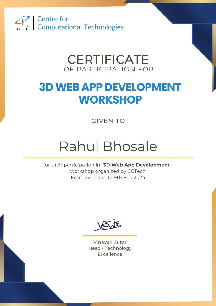 Rahul Bhosale on LinkedIn: #3ddevelopment #webapp #reactjs #redux # ... Rahul Bhosale on LinkedIn: #3ddevelopment #webapp #reactjs #redux # ...