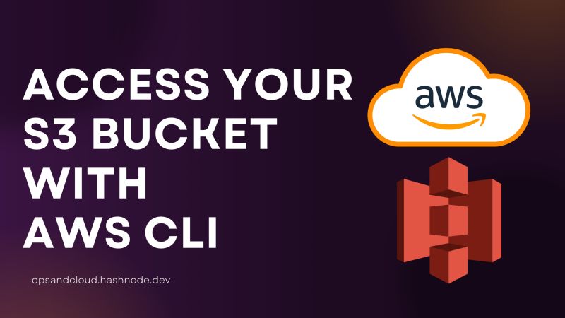 How to access Amazon S3 with CLI | Shahzaib Sana posted on the topic ... How to access Amazon S3 with CLI | Shahzaib Sana posted on the topic ...