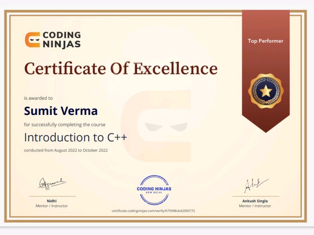 Sumit Verma on LinkedIn: #share #coding Sumit Verma on LinkedIn: #share #coding