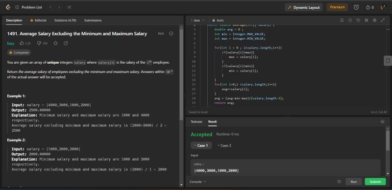 Day 36 of LeetCode Challenge: Data Analysis | Om Wankhede posted on the ... Day 36 of LeetCode Challenge: Data Analysis | Om Wankhede posted on the ...