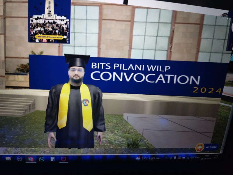Anmol Bharadia on LinkedIn: #bits #wilp #metaverse #graduation # ... Anmol Bharadia on LinkedIn: #bits #wilp #metaverse #graduation # ...