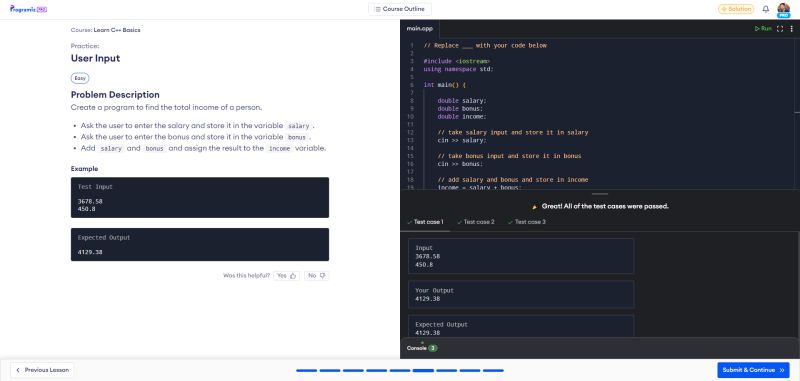 Muhammad Noman on LinkedIn: #techstudent #cplusplus #codingpractice # ... Muhammad Noman on LinkedIn: #techstudent #cplusplus #codingpractice # ...