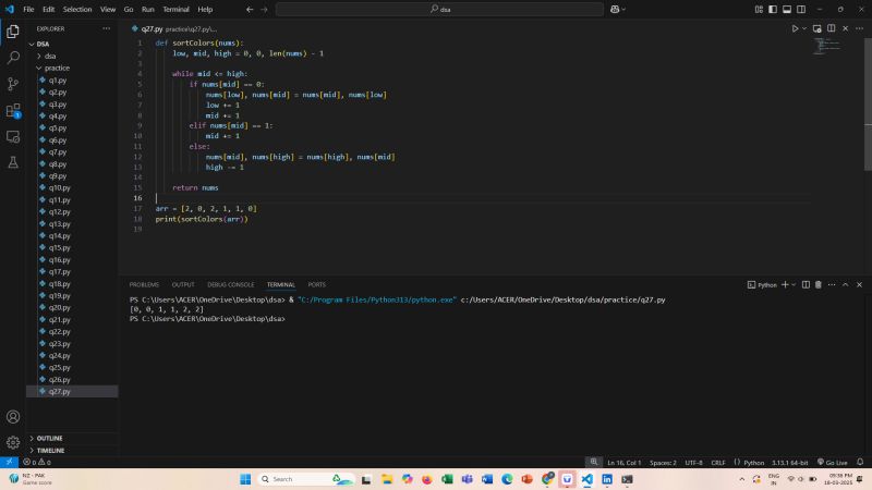 #dsa #sorting #coding #interviewprep #algorithms #tech | Prachi Marria #dsa #sorting #coding #interviewprep #algorithms #tech | Prachi Marria
