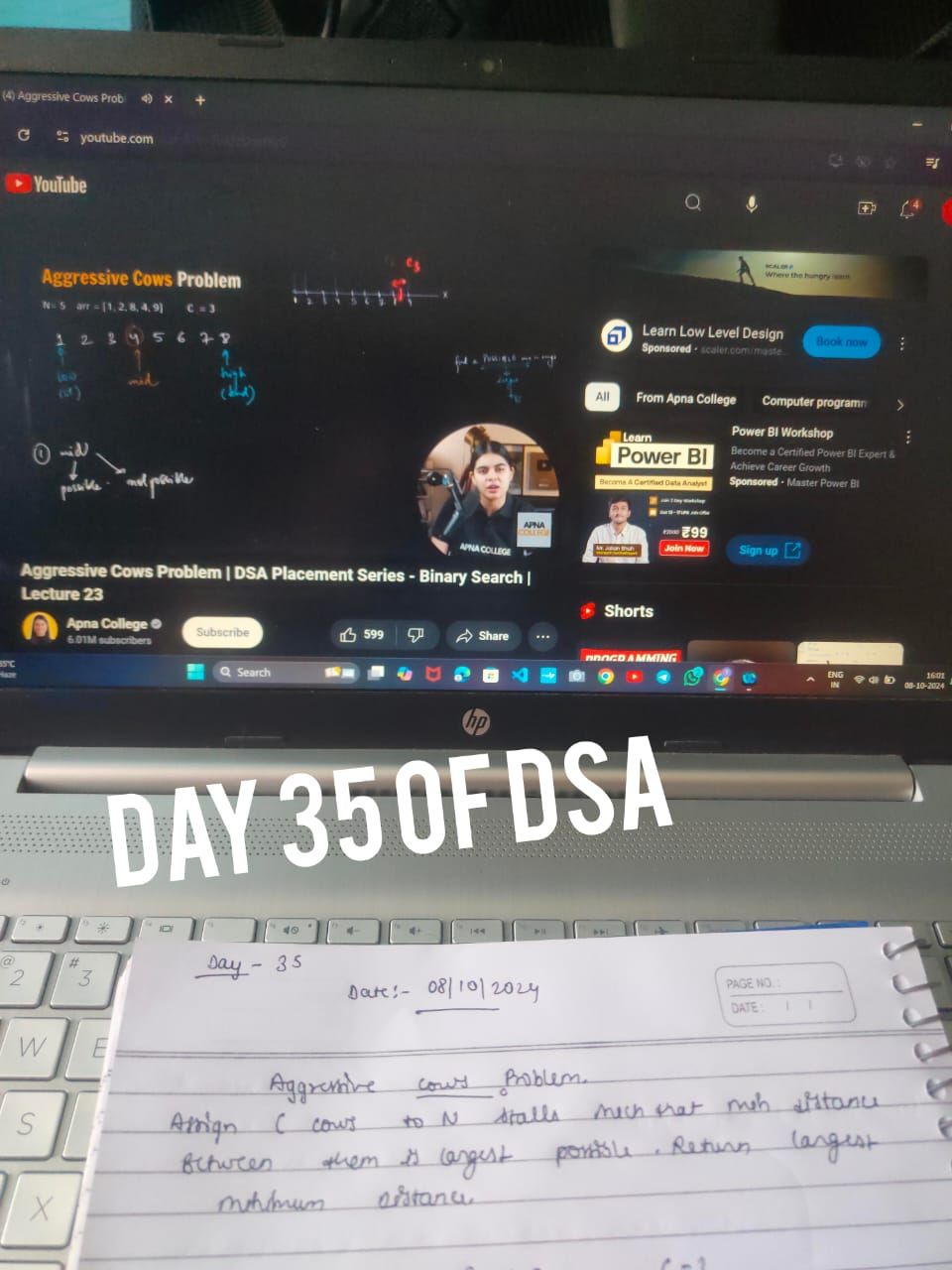 Tulsi Datt Saraswat on LinkedIn: #dsa #100daysofcode #dsa #binarysearch ... Tulsi Datt Saraswat on LinkedIn: #dsa #100daysofcode #dsa #binarysearch ...