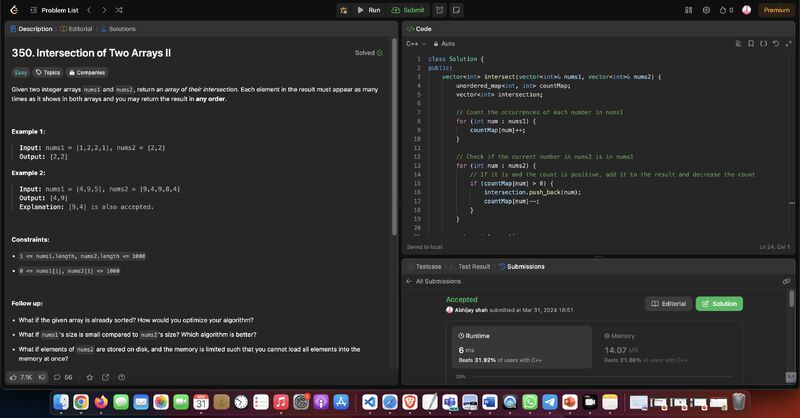 Abhijay Shah on LinkedIn: DAY 33 of #100daysofcodechallenge #leetcode ... Abhijay Shah on LinkedIn: DAY 33 of #100daysofcodechallenge #leetcode ...