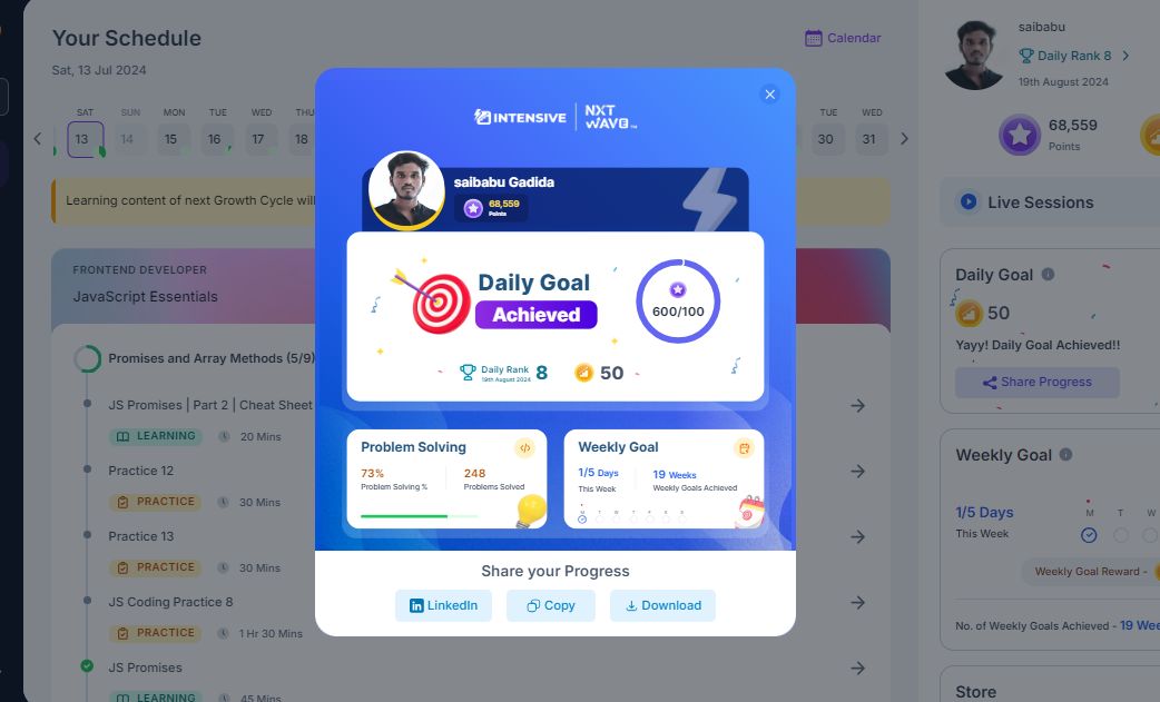 Sai Babu on LinkedIn: #day99 #100daysofcode #ccbp Sai Babu on LinkedIn: #day99 #100daysofcode #ccbp