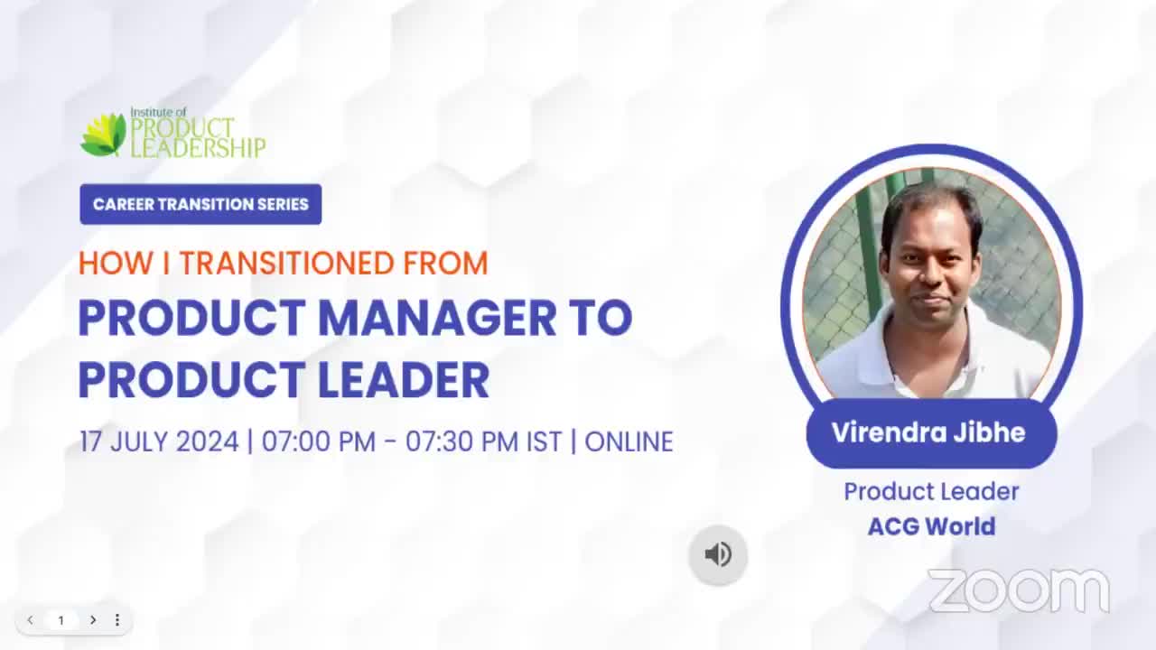 How I Transitioned from Product Manager to Product Leader | Institute ... How I Transitioned from Product Manager to Product Leader | Institute ...