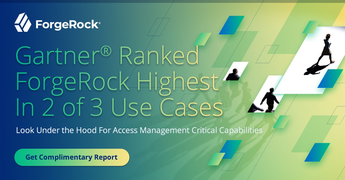 Troy Keur on LinkedIn: ForgeRock Ranked 1st in the External Access ... Troy Keur on LinkedIn: ForgeRock Ranked 1st in the External Access ...
