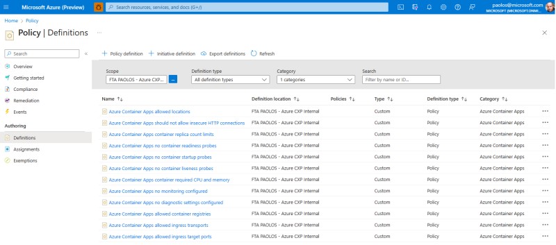 DotNetCode on LinkedIn: Azure Policy for Azure Container Apps? Yes, please DotNetCode on LinkedIn: Azure Policy for Azure Container Apps? Yes, please