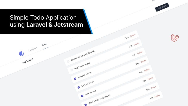 Alternative: Building a Todo App using Laravel | Laravel News Alternative: Building a Todo App using Laravel | Laravel News