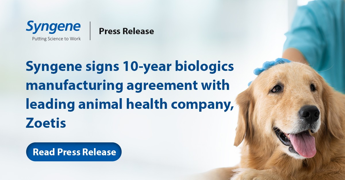 Sathya Venkatesh on LinkedIn: Animal Health - Syngene International Ltd Sathya Venkatesh on LinkedIn: Animal Health - Syngene International Ltd