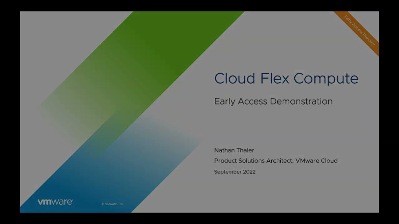 Sarge Siddiqui på LinkedIn: VMware Cloud Flex Compute - Early Access Demo Sarge Siddiqui på LinkedIn: VMware Cloud Flex Compute - Early Access Demo