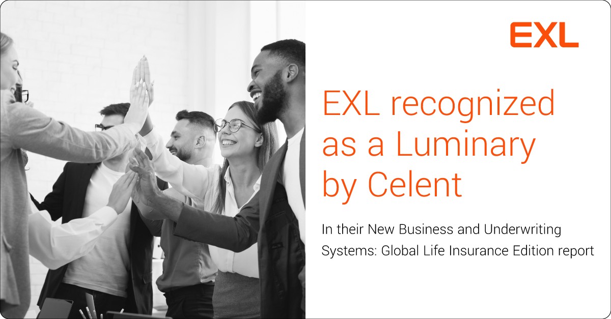 EXL on LinkedIn: EXL recognized as a Luminary by Celent EXL on LinkedIn: EXL recognized as a Luminary by Celent