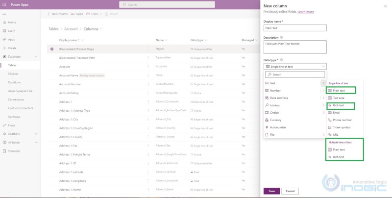 Inogic على LinkedIn: Create Rich Text format Single Line Text and ... Inogic على LinkedIn: Create Rich Text format Single Line Text and ...