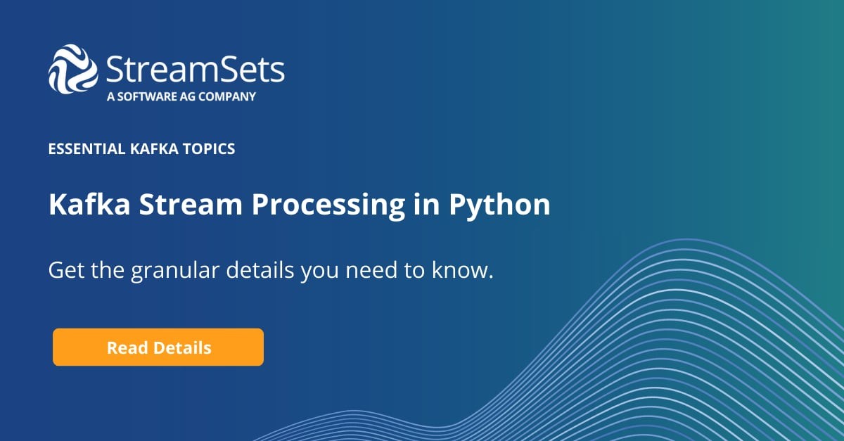 Edy Manzin on LinkedIn: #streamsets #kafka #python #dataops # ... Edy Manzin on LinkedIn: #streamsets #kafka #python #dataops # ...