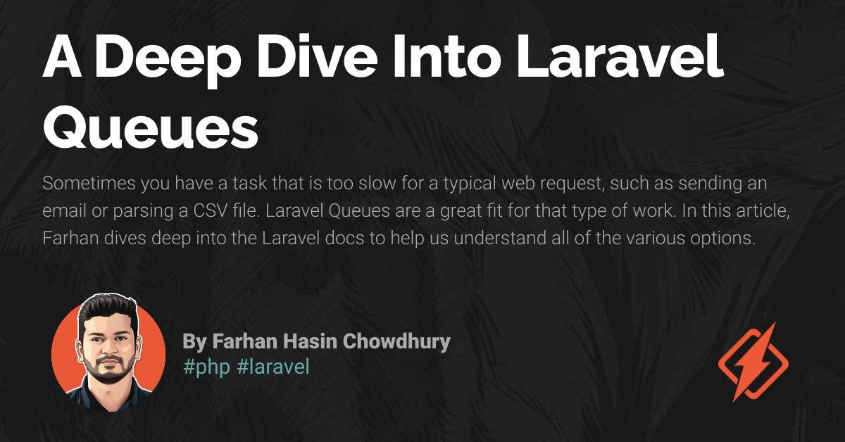 Laravel News on LinkedIn: A Deep Dive Into Laravel Queues Laravel News on LinkedIn: A Deep Dive Into Laravel Queues