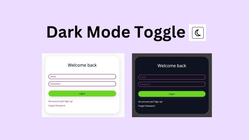 FrontEnd Web on LinkedIn: JavaScript Dark Mode Toggle FrontEnd Web on LinkedIn: JavaScript Dark Mode Toggle