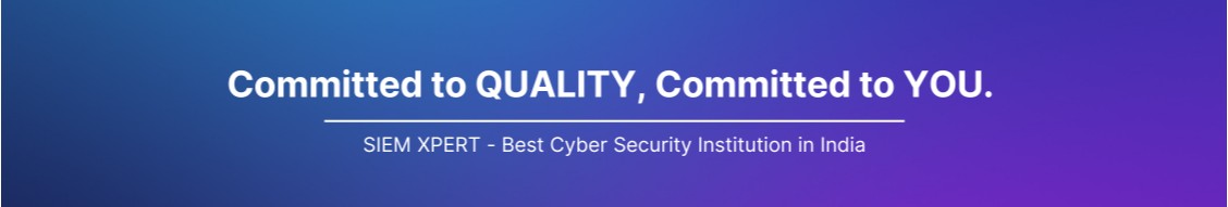 SOC Analyst Strong Foundation Course for beginners | SIEM XPERT SOC Analyst Strong Foundation Course for beginners | SIEM XPERT